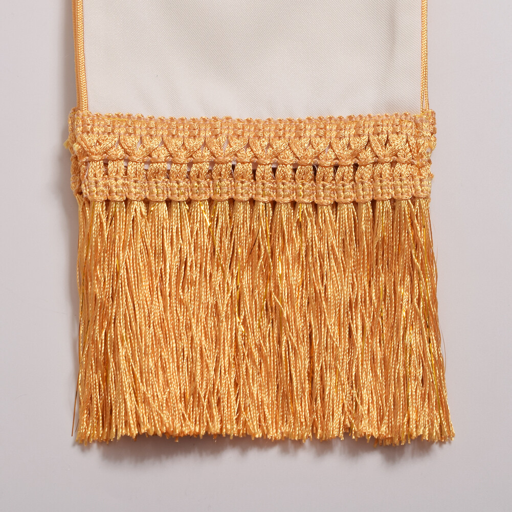 Church Stole Ordained Clergy Stole Holy Yellow Cross Embroidery Without ...