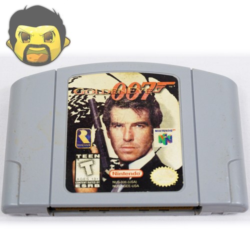 GoldenEye 007 N64 Authentic Nintendo 64 Tested Game Cartridge Only ...
