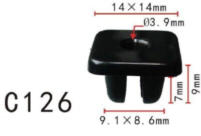 5PCS #10 Screw Adjuster Grommets Bumper Nut Fit Toyota #90189-06018 ...