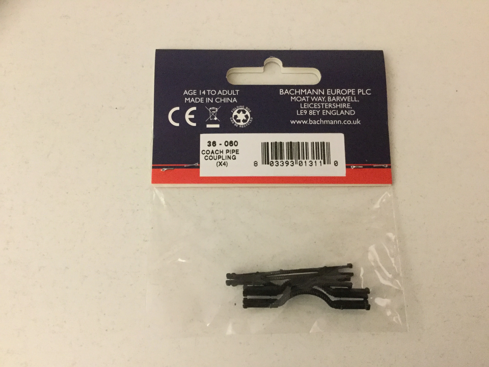 Bachmann 36-060 OO Gauge Coach Pipe Coupling (Pack 4) | eBay UK