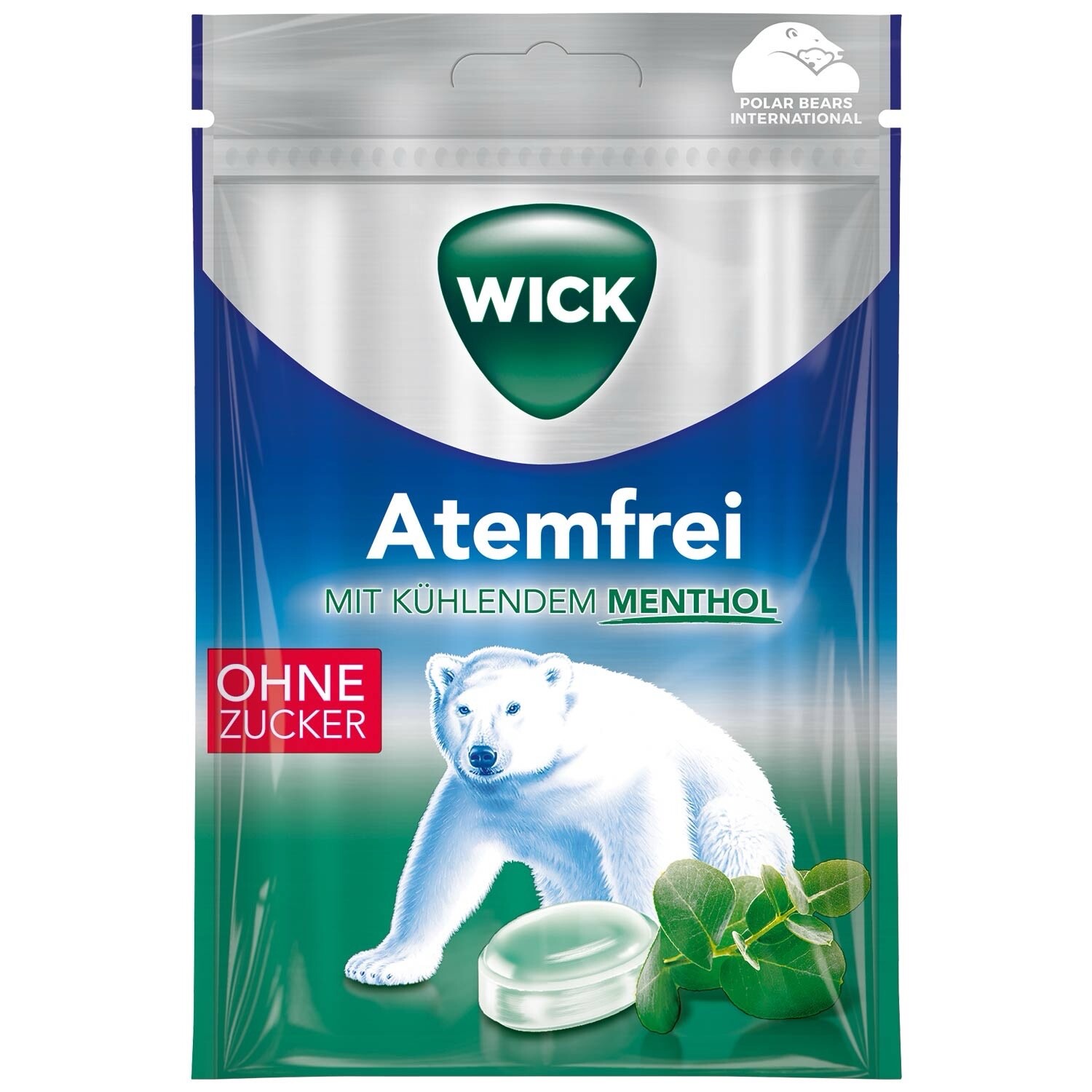 WICK Refreshing Menthol lozenges SUGAR FREE -Made in Germany FREE ...