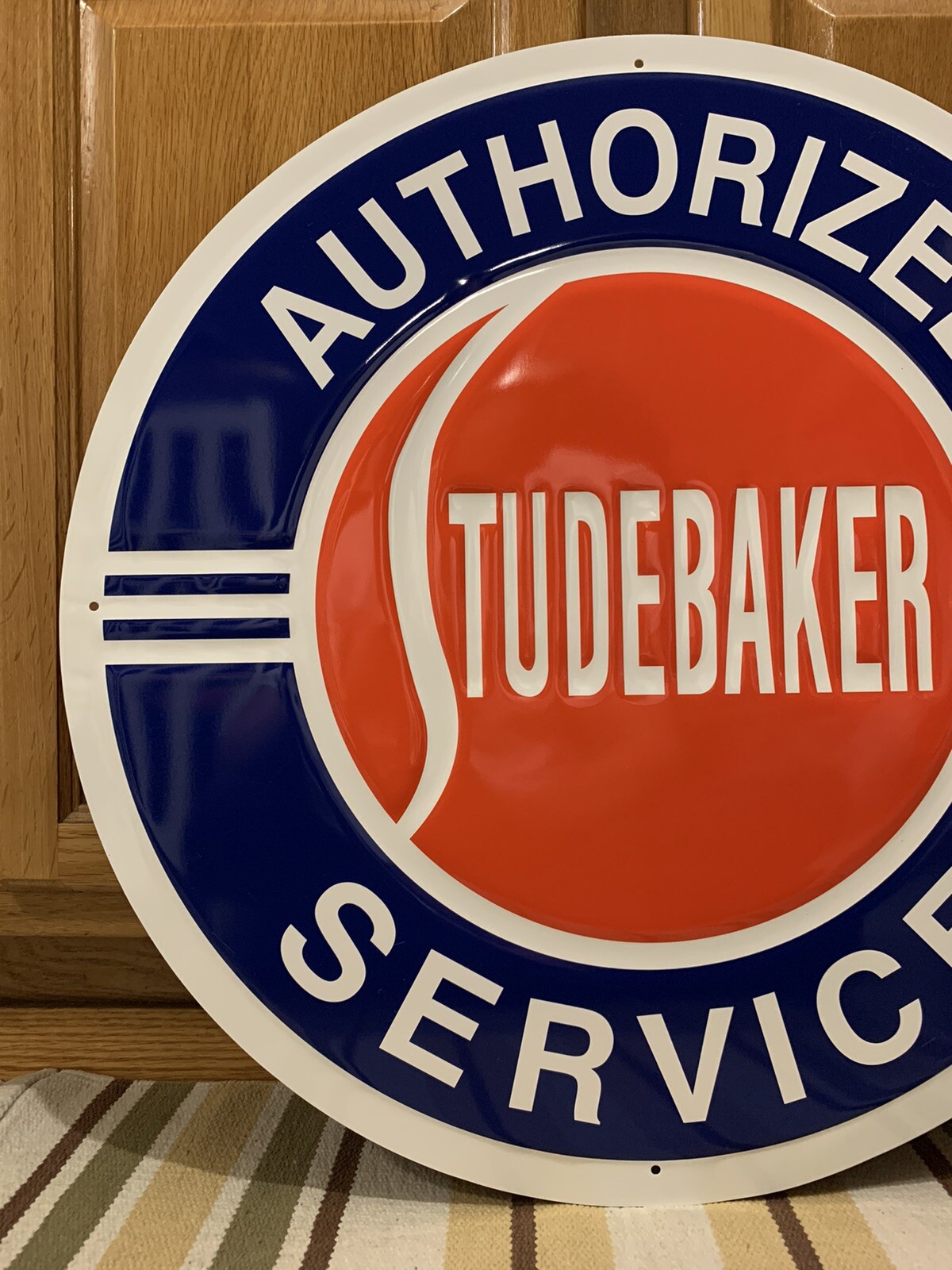 Studebaker Service Metal Sign Garage Vintage Style Wall Decor Parts Gas ...