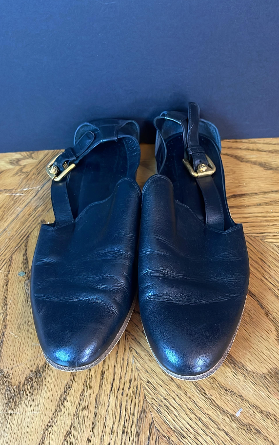 Versace Men's Vintage Leather Cutout Sandals, US 10, IT 43, JL7 | eBay