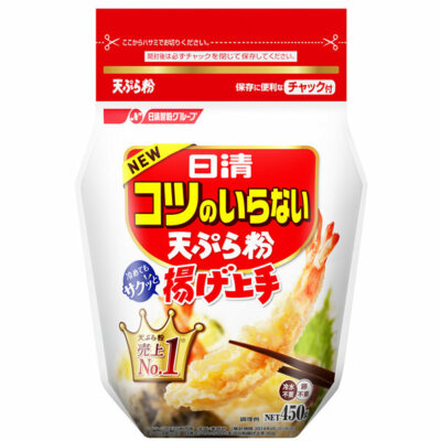 Nissin, Kotsu no Iranai Tempurako, Flour for Tempura, Fritter, 450g ...