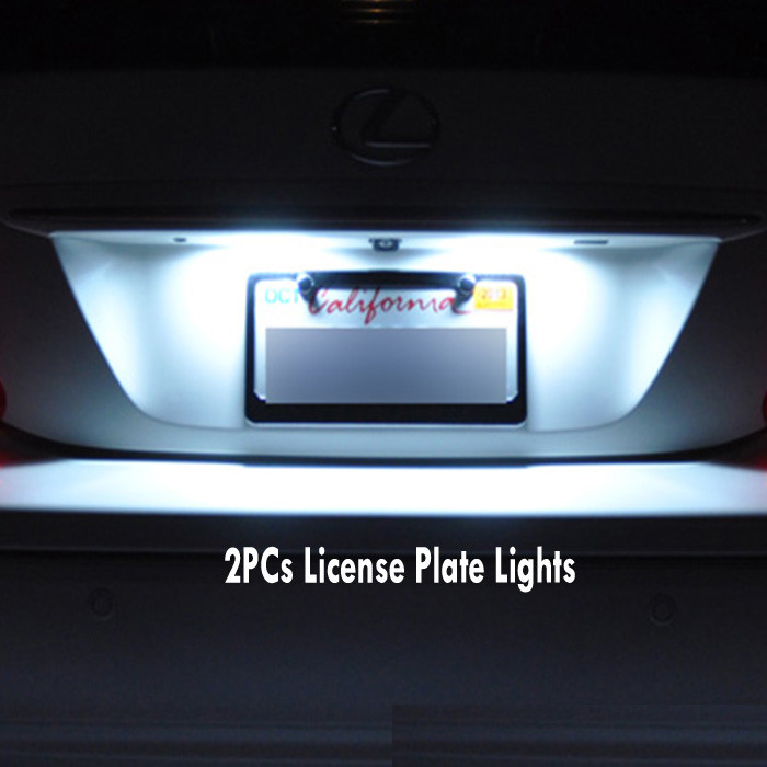 10Pc Car Interior LED Super White Light Bulb Kit for 2000-2005 Ford ...