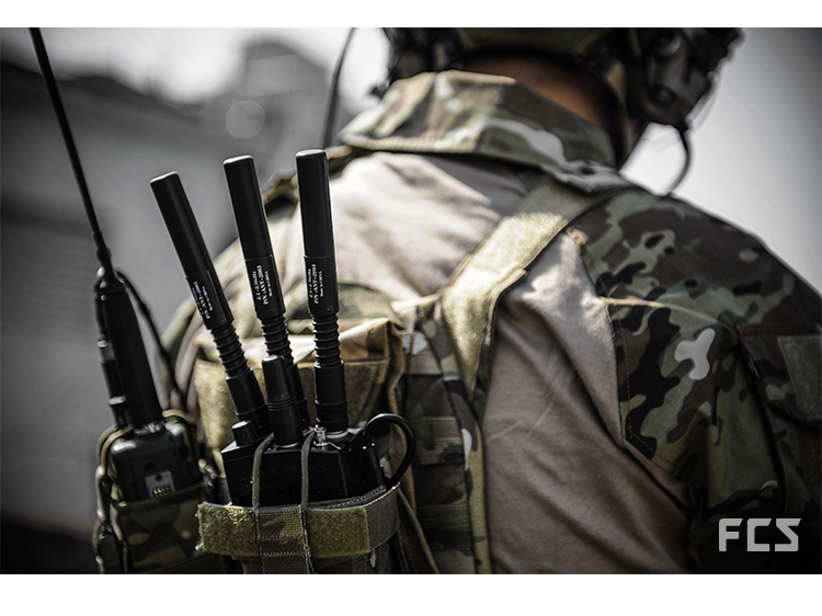 FCS-Tactical Metal Mpu5 Dual PTT Walkie-Talkie Accessories Headset ...