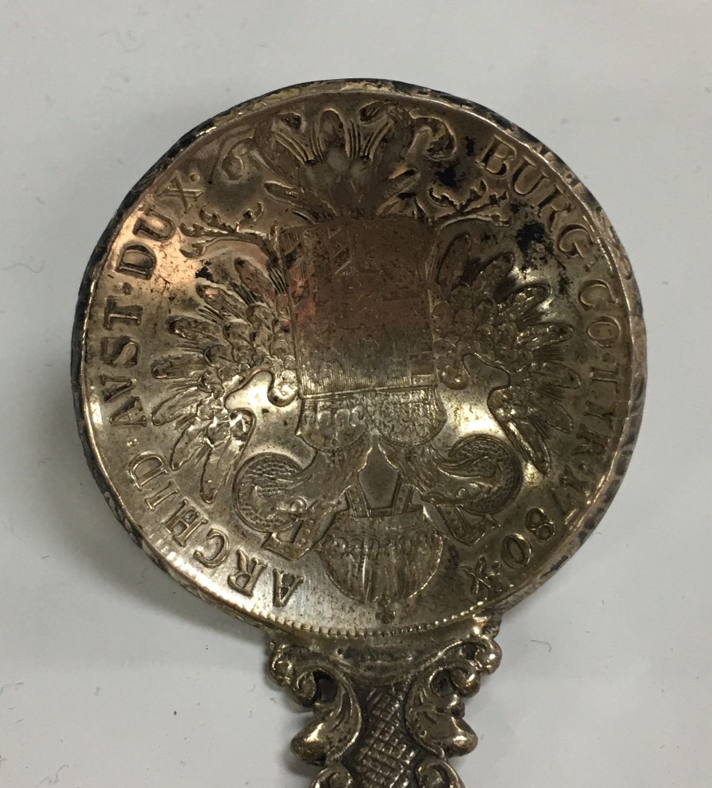 BEAUTIFUL AUSTRIAN DECORATIVE SILVER SPOON | eBay