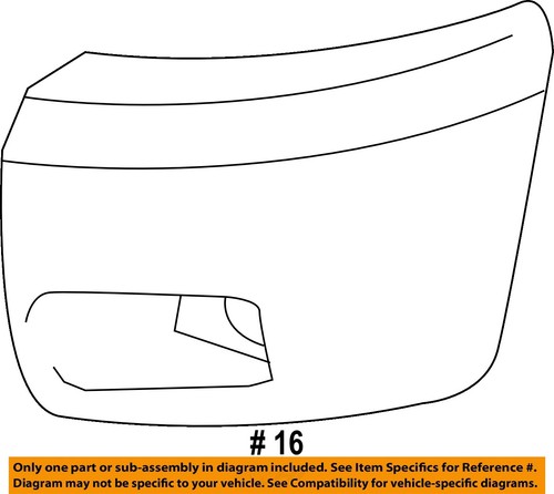 GM OEM 12-13 Silverado 1500 Front Bumper Bumper Components-End Cap ...