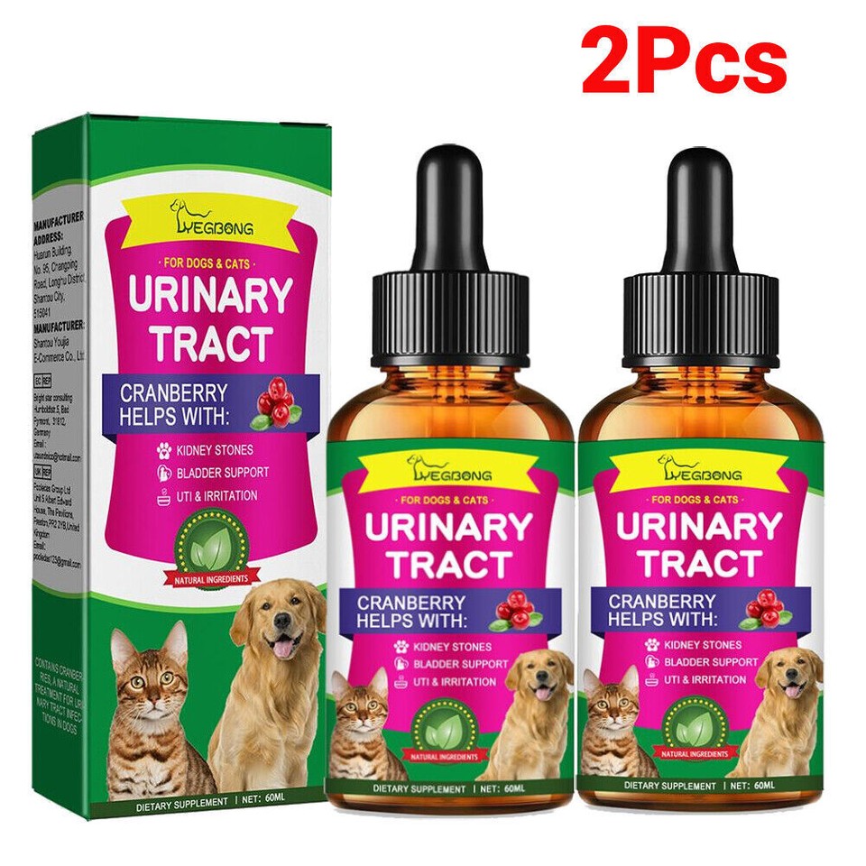 1-5X Urinary Tract Infection Treatment Drops For Dogs, Treatment UTI ...