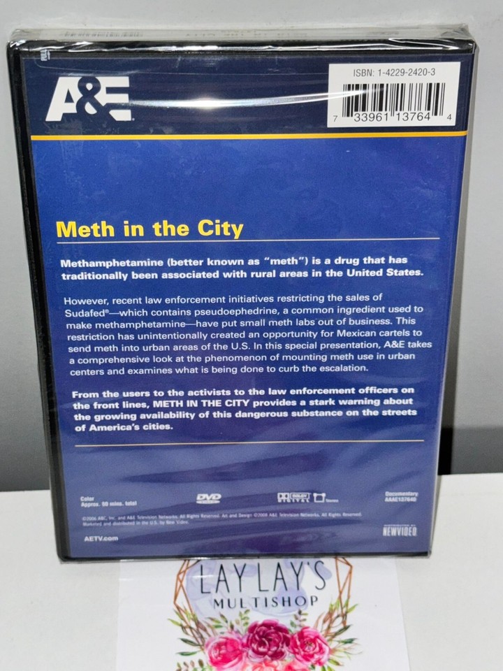 Meth in the City (DVD) A&E - BRAND NEW 733961137644 | eBay