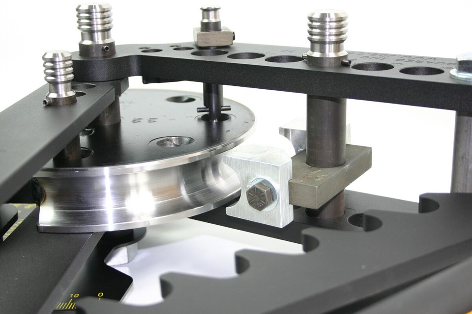 MANUAL RATCHET TUBE BENDER INC DEGREE RING & HANDLE JD SQUARED MODEL 32 ...