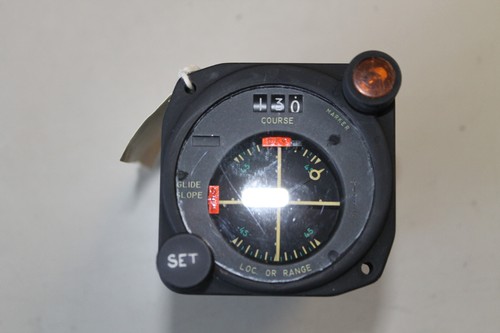 VINTAGE RAINER MFG ID-351B/ARN AIRCRAFT COURSE INDICATOR, REPAIRED 1993 ...