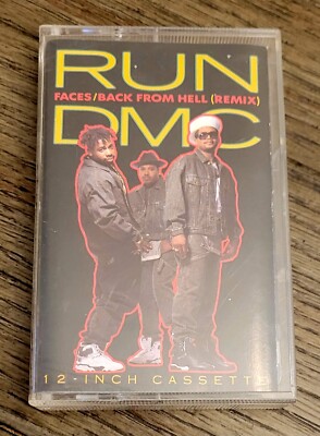 RUN DMC Cassette Single Faces & Back From Hell Remix - 1991 Profile 12 ...
