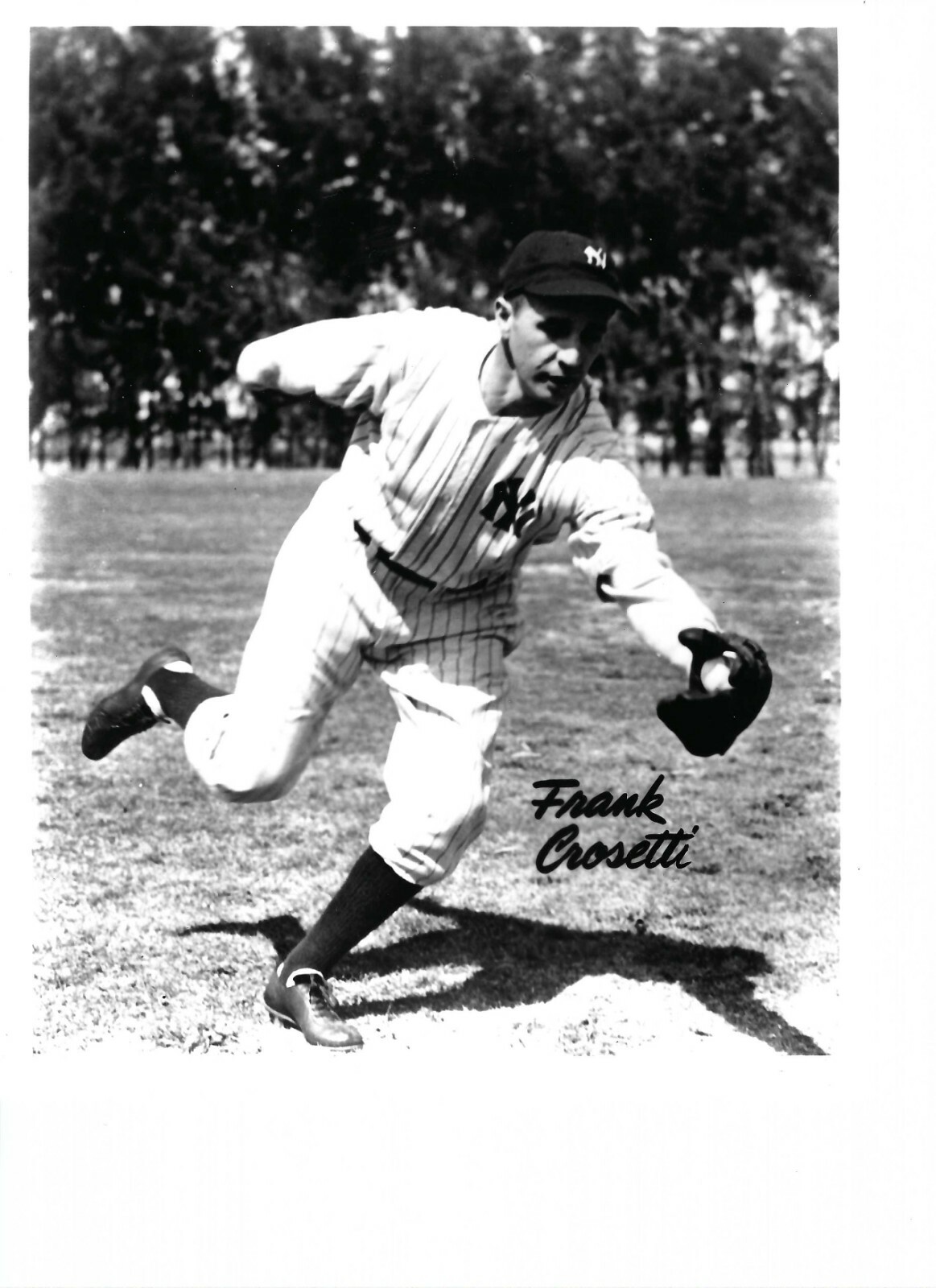 FRANK CROSETTI 8X10 PHOTO NEW YORK YANKEES NY BASEBALL PICTURE MLB | eBay