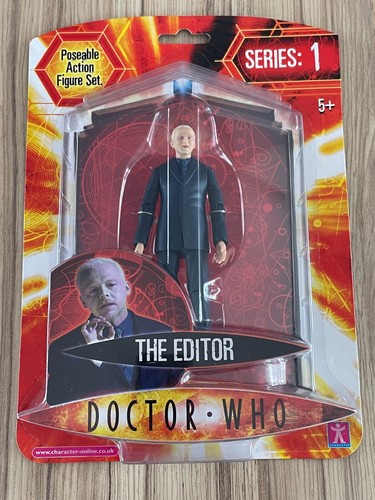 Doctor Who Action Figure - Series 1 - THE EDITOR | eBay UK