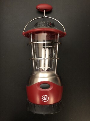 GE Camping Florescent Lantern - Battery Operated Works | eBay