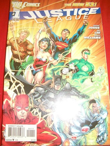 JUSTICE LEAGUE 1-52 NEW 52 DC COMIC SET COMPLETE JOHNS LEE WILLIAMS ...