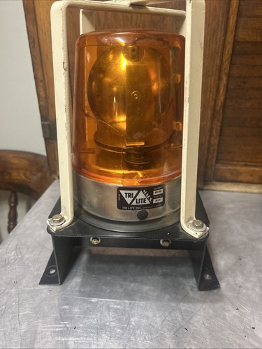 Tri Lite MV-IND Rotating Beacon Light. With Heavy Duty Mounting Bracket ...