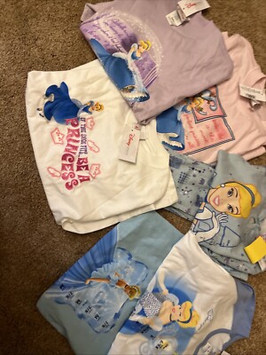 Disney Cinderella size 6 an 7 girls disney store lot | eBay