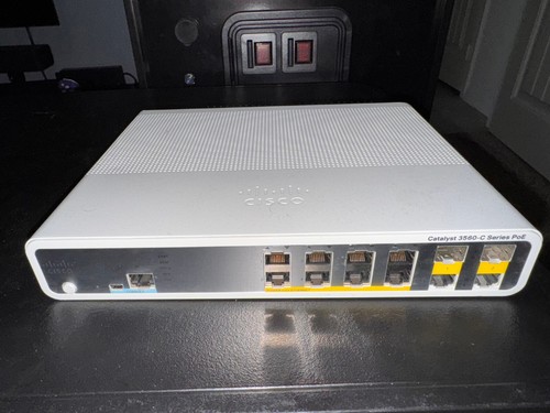 Cisco Catalyst WS-C3560C-8PC-S PoE 8-Ports Managed Switch | eBay