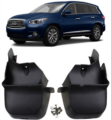Genuine Front & Rear Splash Guards Mud Flaps For 2011-2020 Infiniti ...