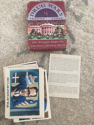 DRUG WARS Trading Cards complete boxed set | eBay