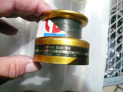 PENN 550SS BLACK/GOLD EXTRA SPOOL USA ,MINOR WEAR SHIP NEXT DAY | eBay