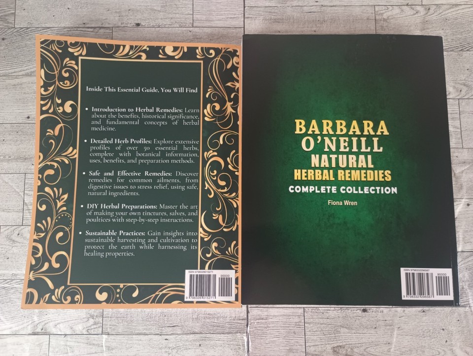 Herbal Remedies (2-Book) Bundle, Amber Birch, Fiona Wren | eBay