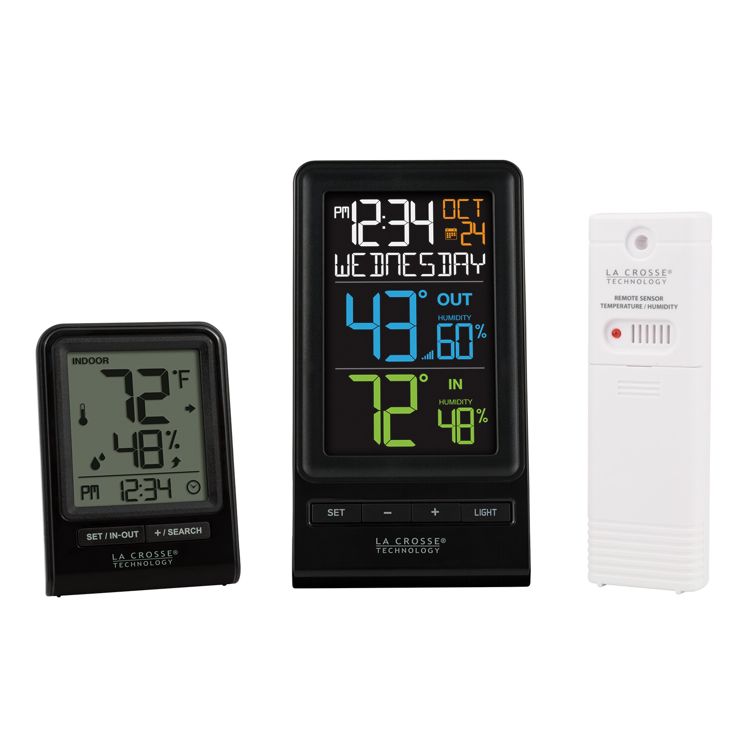 M82738 La Crosse Technology Wireless Weather Station with TX141TH-BV2 ...