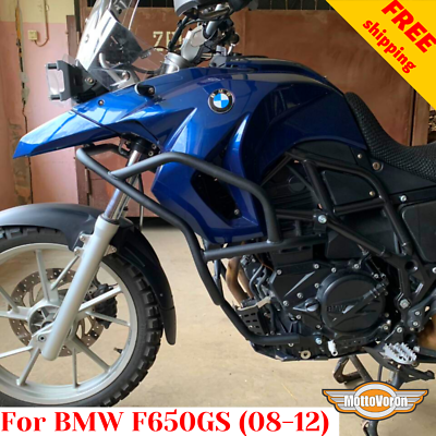 For BMW F650GS TWIN Crash bars F650GS Engine guard 800cc (08-12), Free ...