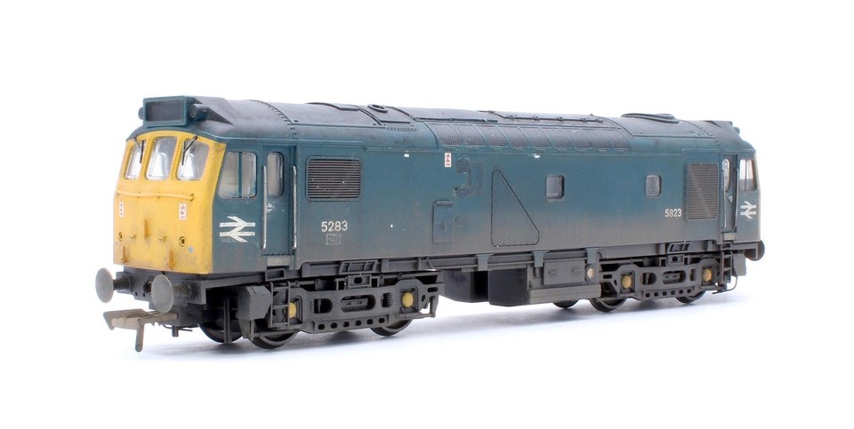 BACHMANN 'OO' GAUGE BR BLUE CLASS 25 DIESEL LOCO *RENUMBERED/CUSTOM ...
