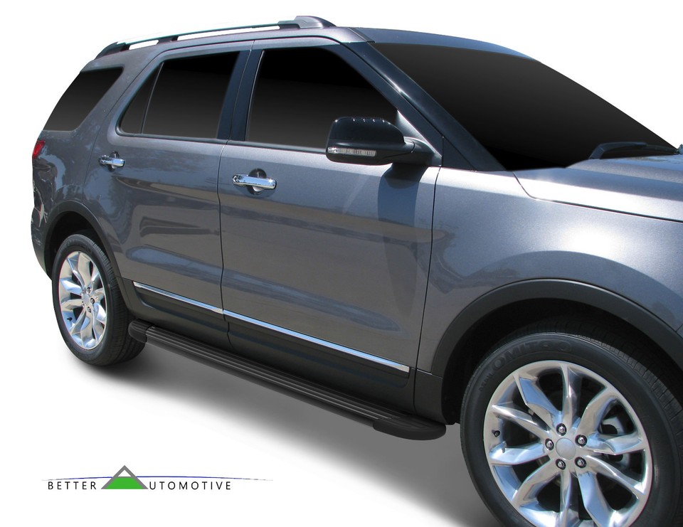 Value Aluminum Running Board for 2011-2019 Ford Explorer Side Step Rail ...