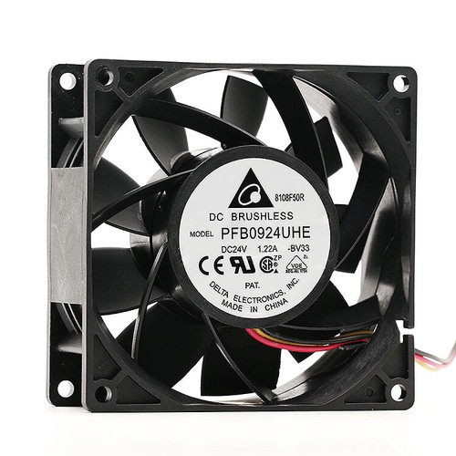 1PC DELTA PFB0924UHE 9238 9CM 24V 1.22A 3-wire durable inverter cooling ...