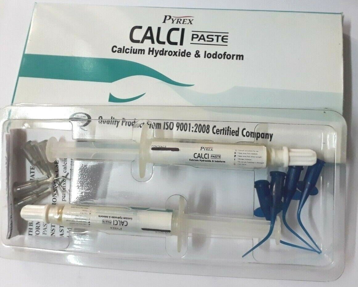 Calci Paste Calcium Hydroxide Iodoform Paste Root Canal Filling 2 X 3 ...