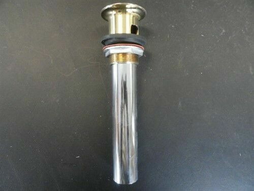 McGuire 155A Cast Brass CP PO Plug With Open Grid Stainer 1-1/4" X 17ga ...