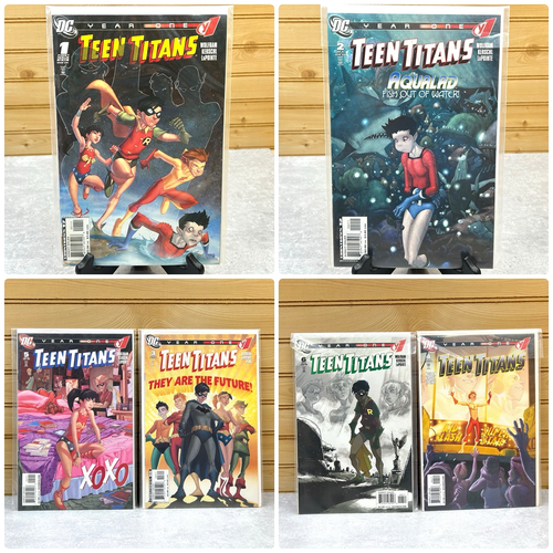 DC Comics Teen Titans Year One #1-6 2008 Comic Book Lot of 6 | eBay
