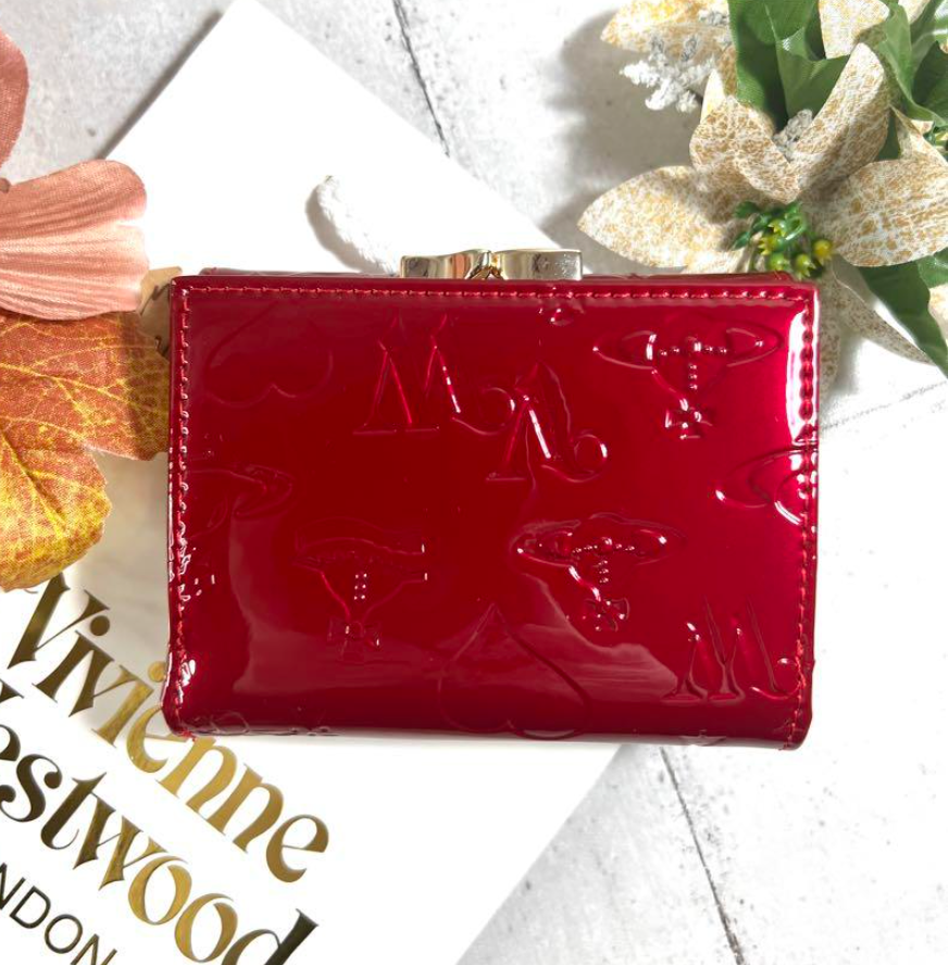Vivienne Westwood Gamaguchi Trifold Wallet Color Red orb | eBay