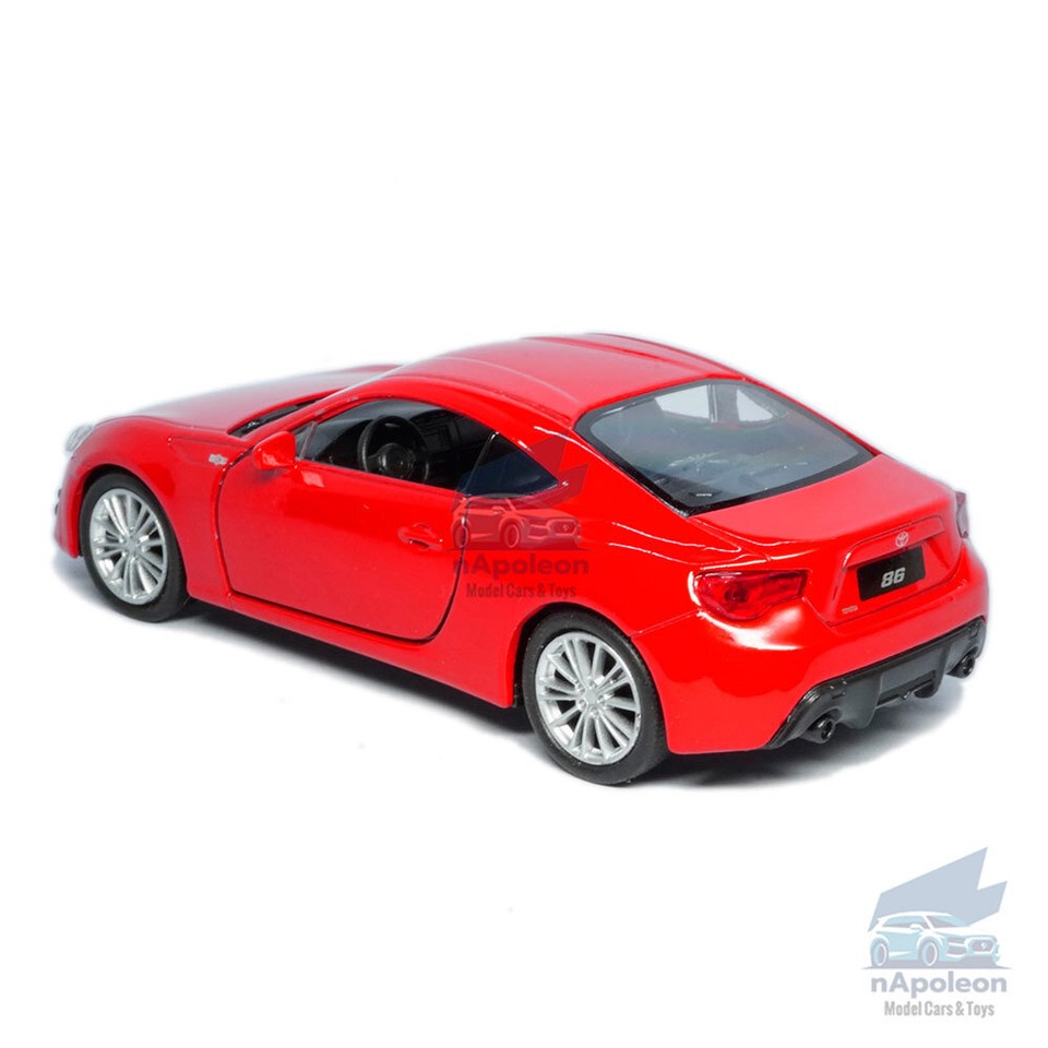 WELLY 1:36 Toyota 86 Model Car Alloy Diecast Toy Vehicle Collection Kid ...