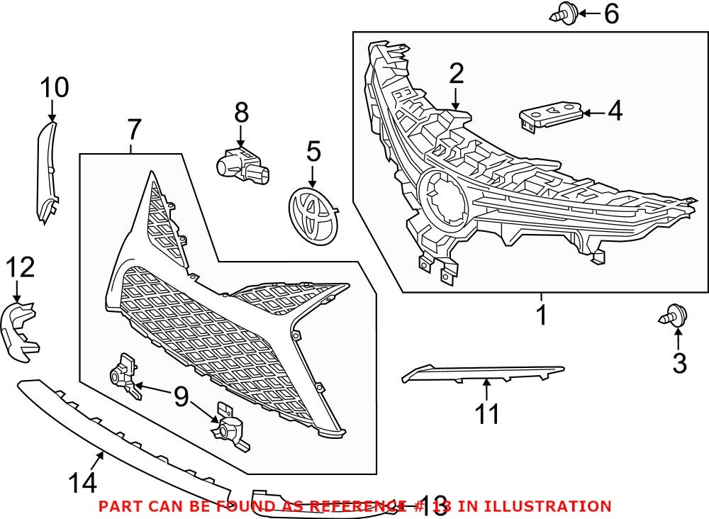 2018-2020 Toyota Camry Lower Molding OEM 53124-06130 for sale online | eBay