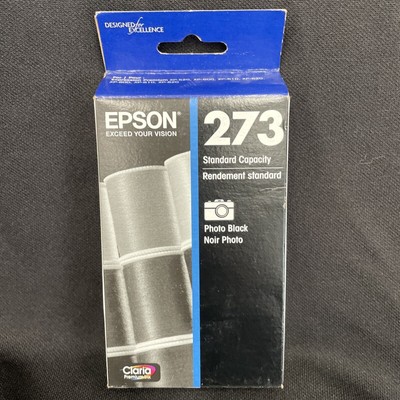 Epson 273 Photo black Ink Cartridge T273120 New | eBay