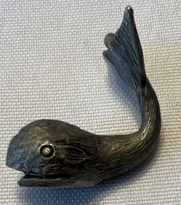 Spoontiques Pewter Whale Figurine | eBay