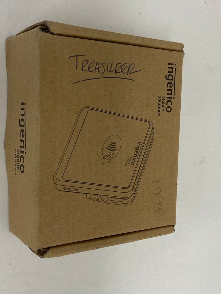 🍌 Ingenico Mobile Solutions RP457 RP457c Credit Card Reader GENTLY USED ...