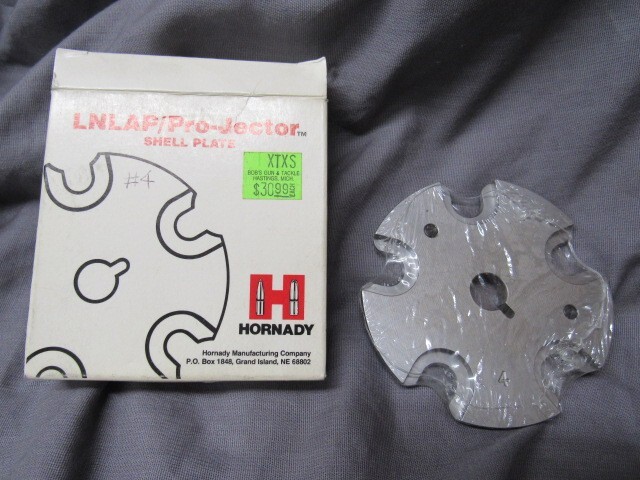 Hornady INLAP / Pro-Jector Shell Plate #4 | eBay