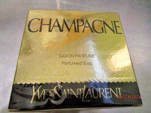 Yves Saint Laurent Champagne Perfumed Soap 100g NIB b8 | eBay