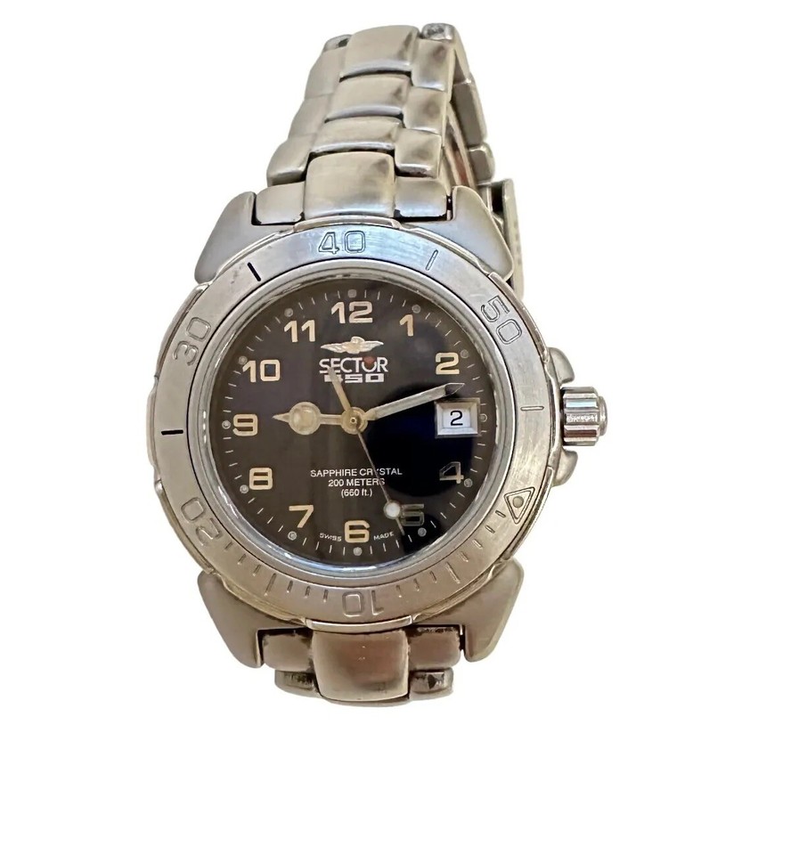 Sector No Limits 450 Womens Watch Sapphire Crystal Water Resistant ...
