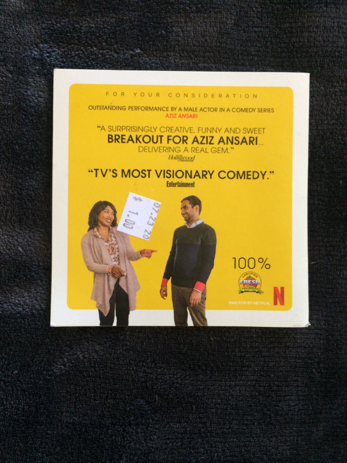 FYC DVD Master Of None Season 2 Aziz Ansari - Oscar Screener - The ...