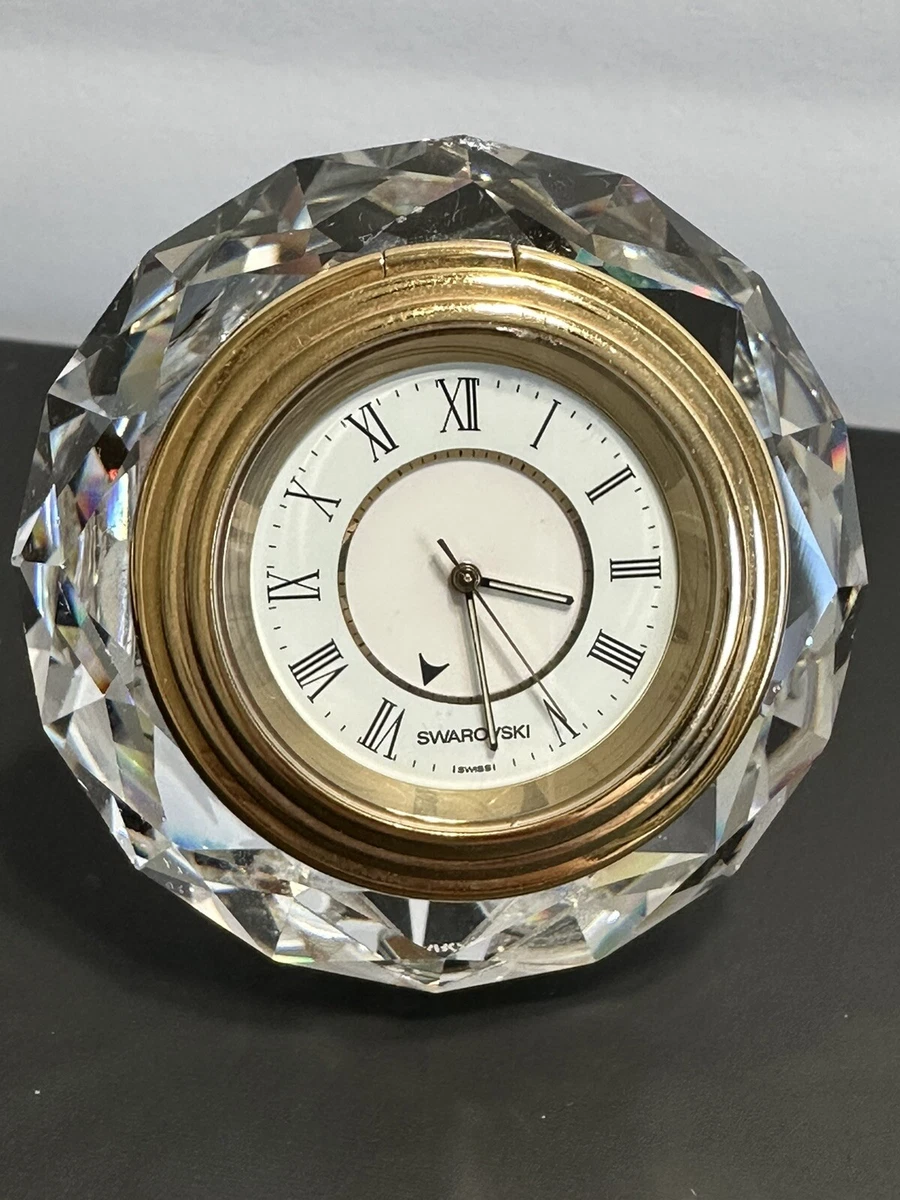 Swarovski Crystal Clock
