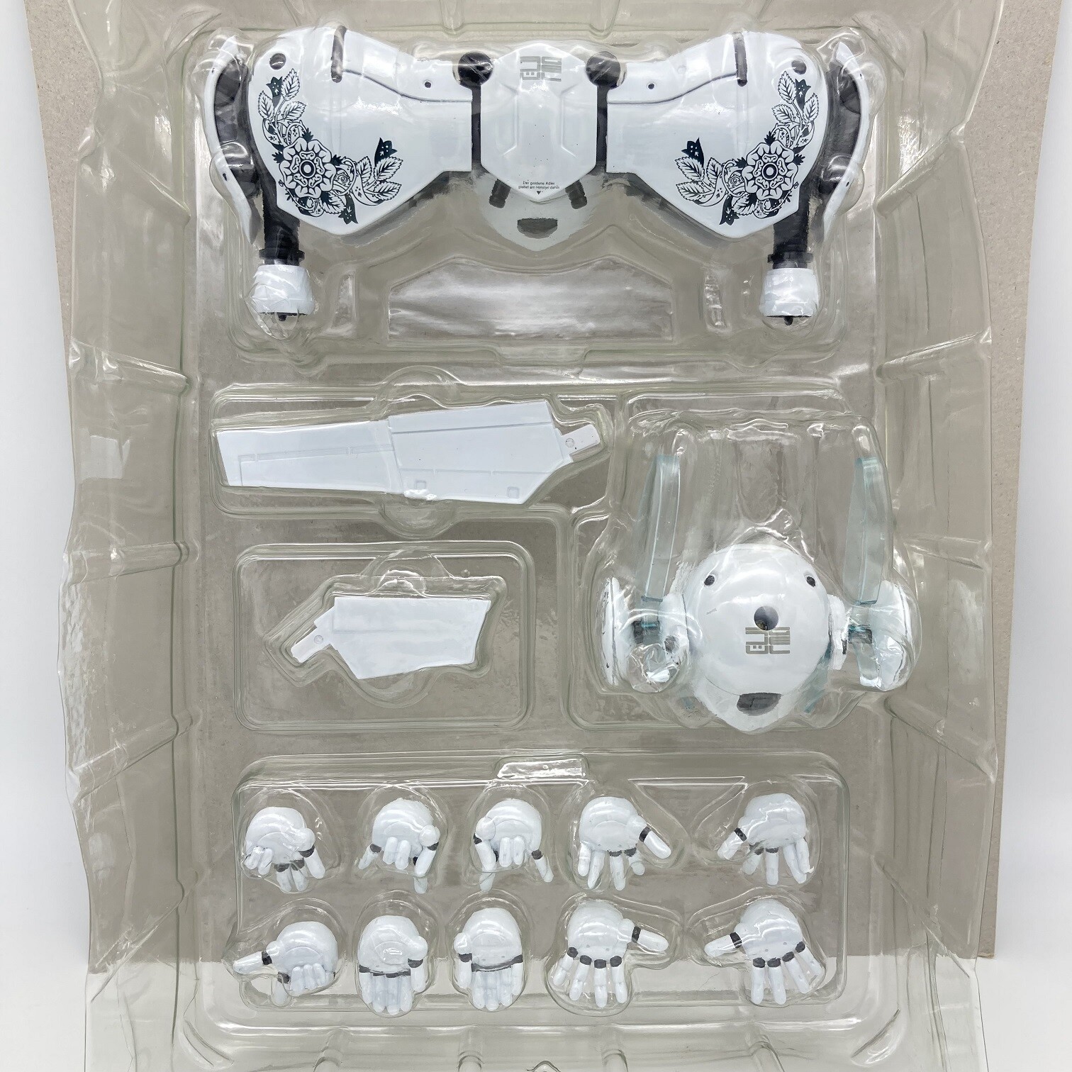 Drossel Chogokin Figure Toy White 7.1inch Bandai Fireball Action Disney ...