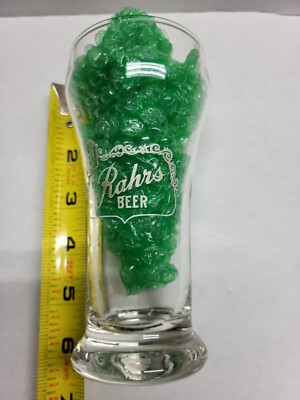 Vintage Rahr's Beer tap glass. | eBay