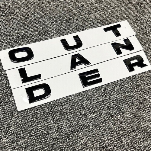 For Mitsubishi Outlander 23-2024 Hood Letter Badge Nameplate Emblem ...